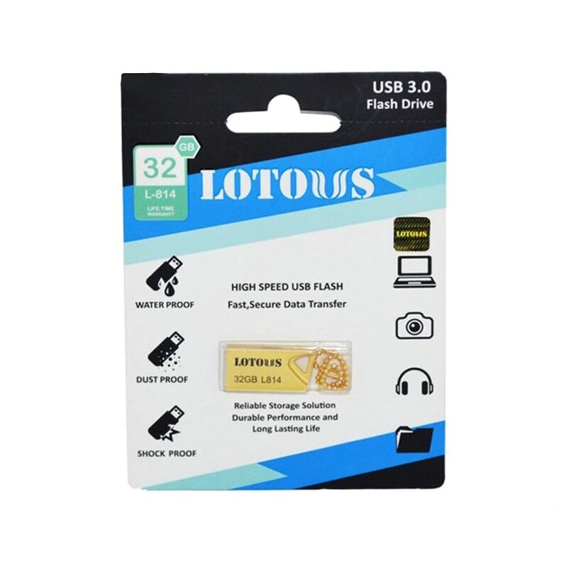 خرید فلش 32 گیگ لوتوس مدل Lotous L814 USB 3.0 - رایاتل